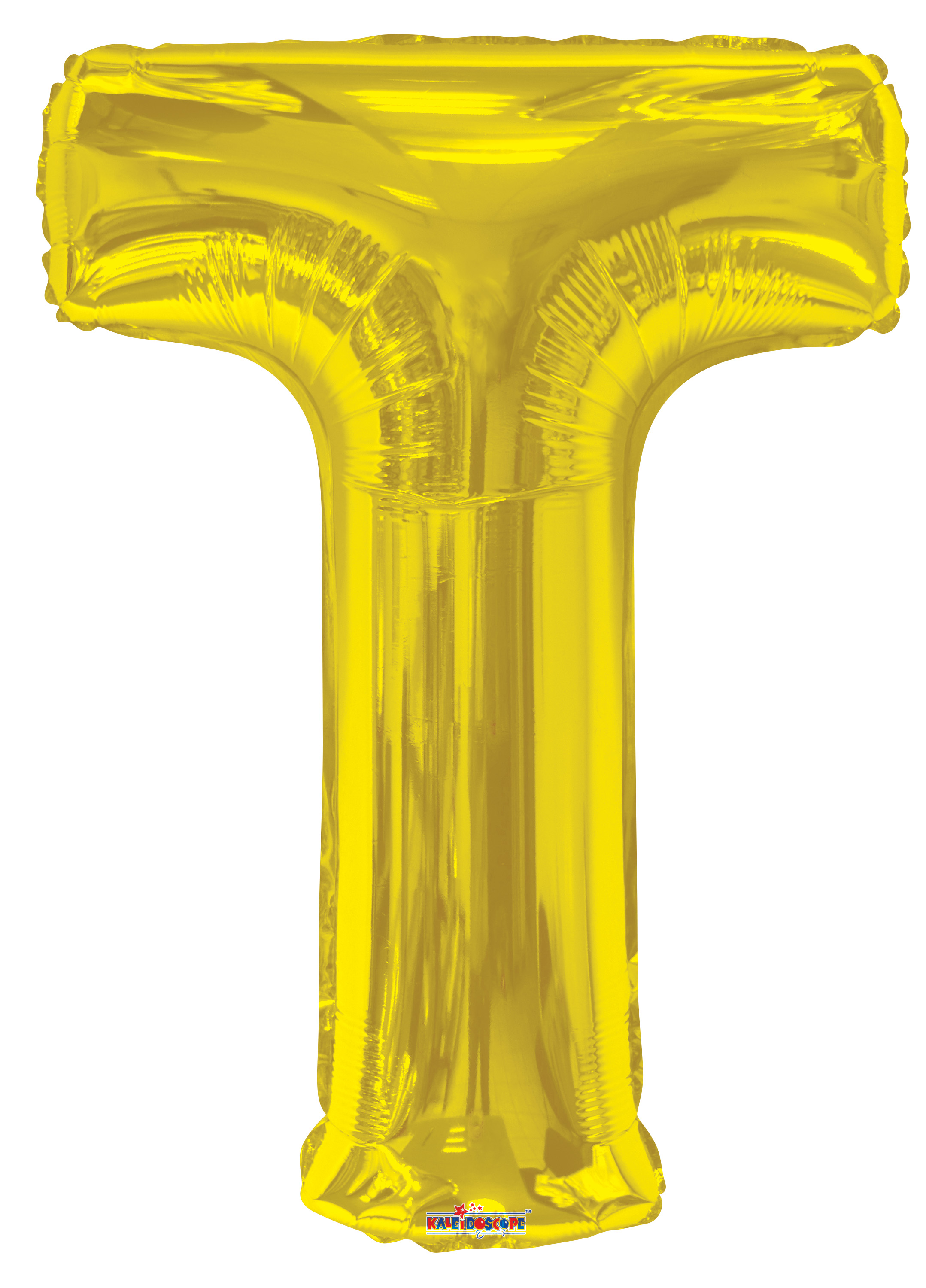 Buy 34" Gold Letter T balloons for only 2.35 USD by Convergram ...
