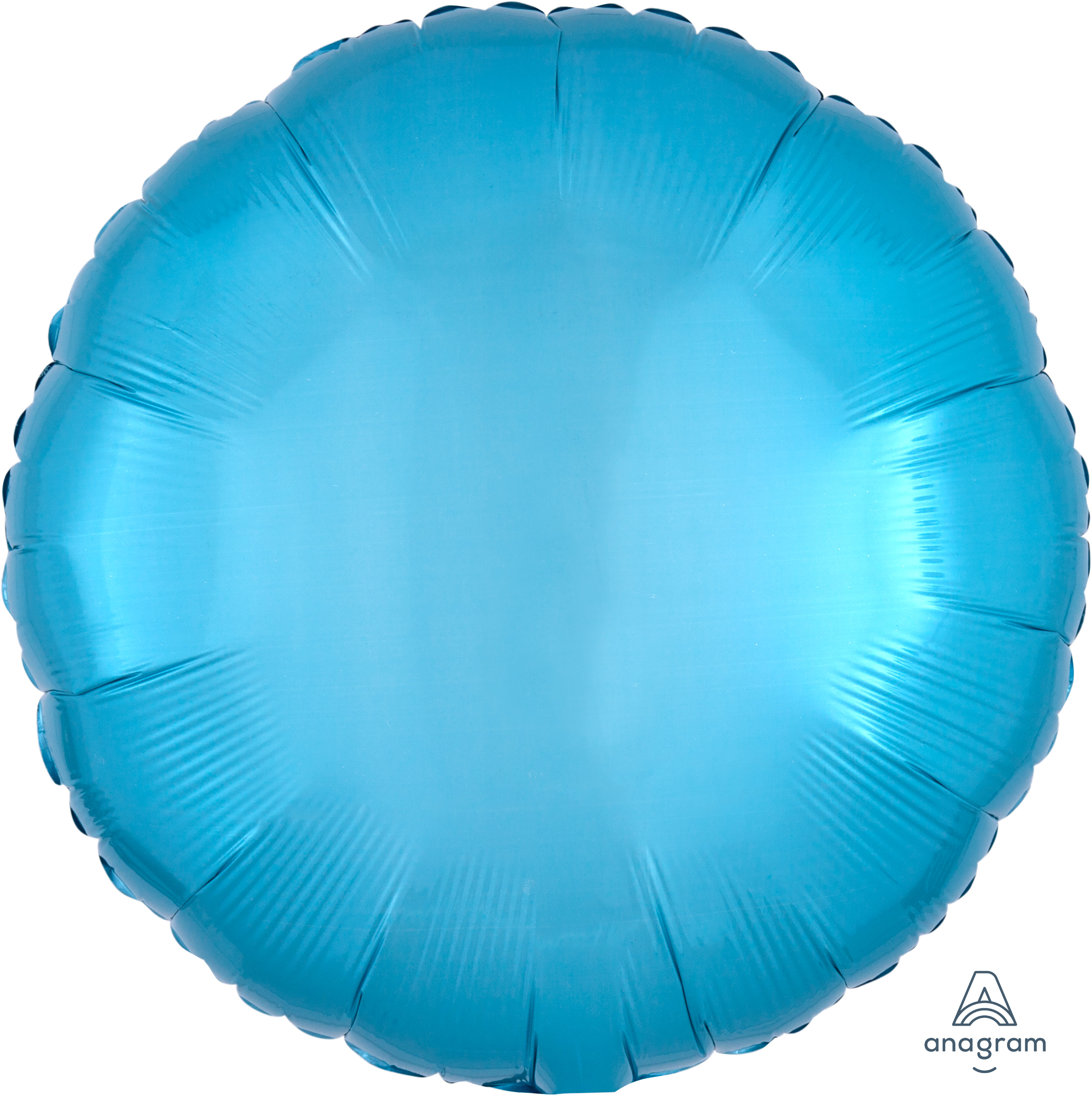 Buy 18" Caribbean Blue Circle Flat balloons for only 0.5 USD by Anagram ...