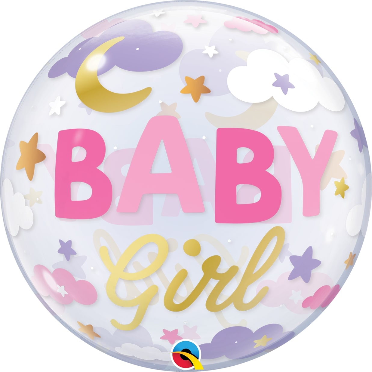 Buy Bubble 22" Baby Girl Sweet Dreams balloons for only 3.12 USD by ...
