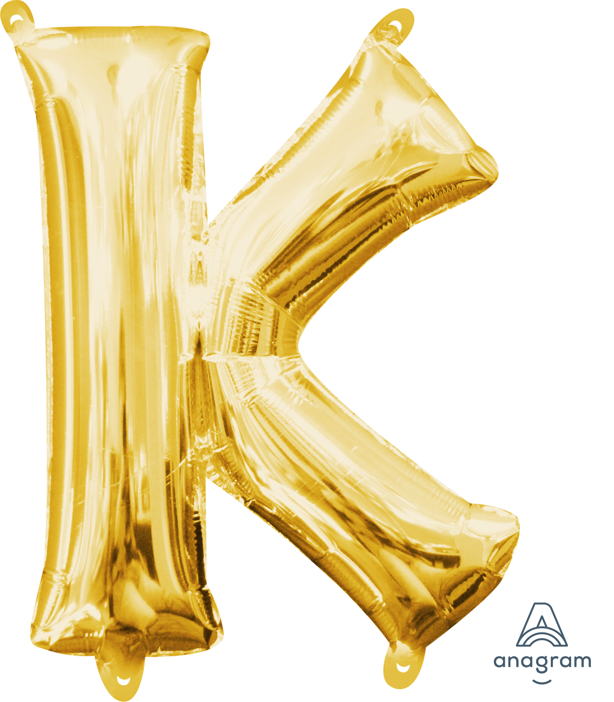 Buy 16" Gold Letter K balloons for only 1.06 USD by Anagram - Balloons ...