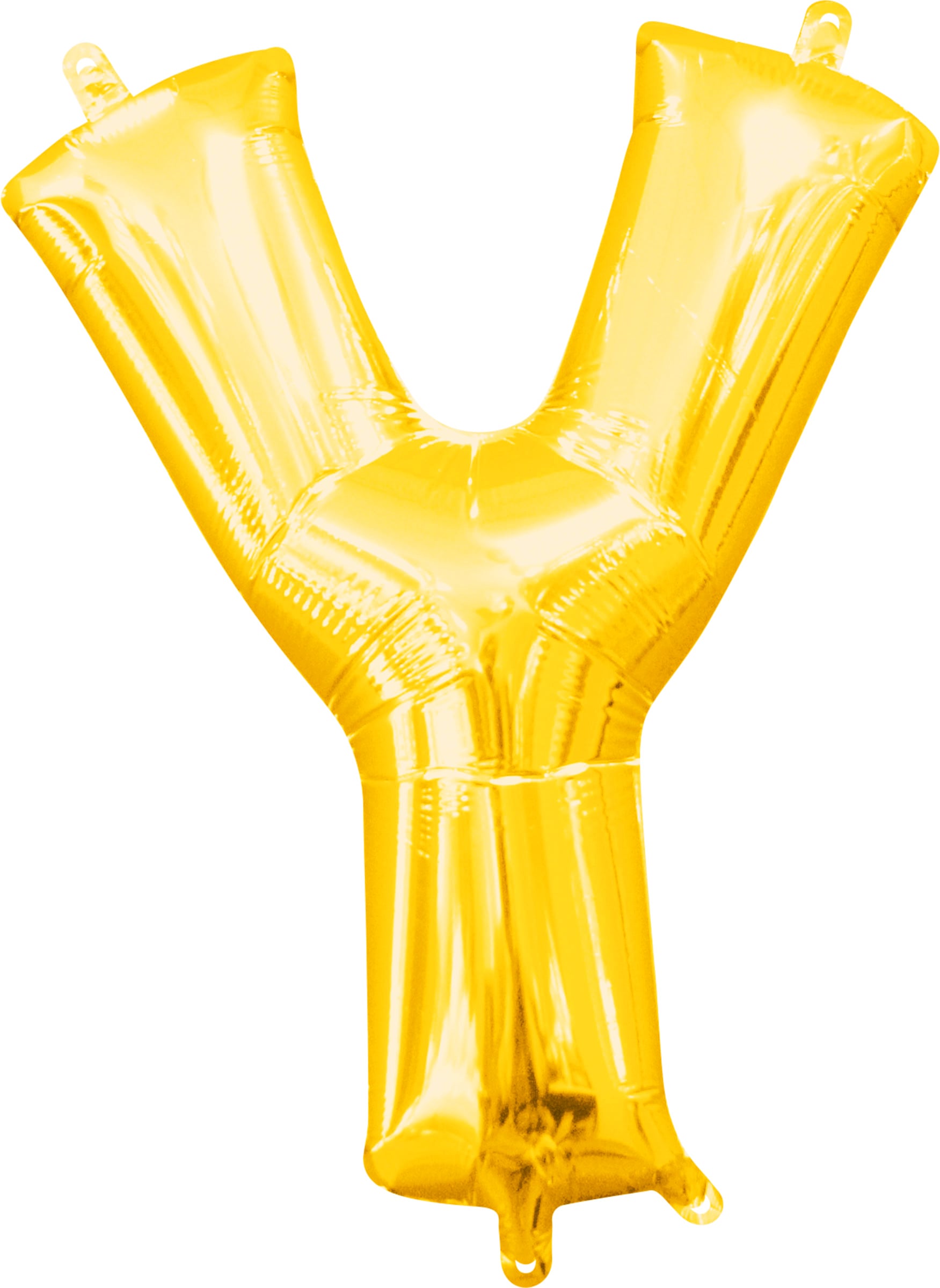 Buy 16" Gold Letter Y balloons for only 1.06 USD by Anagram - Balloons ...