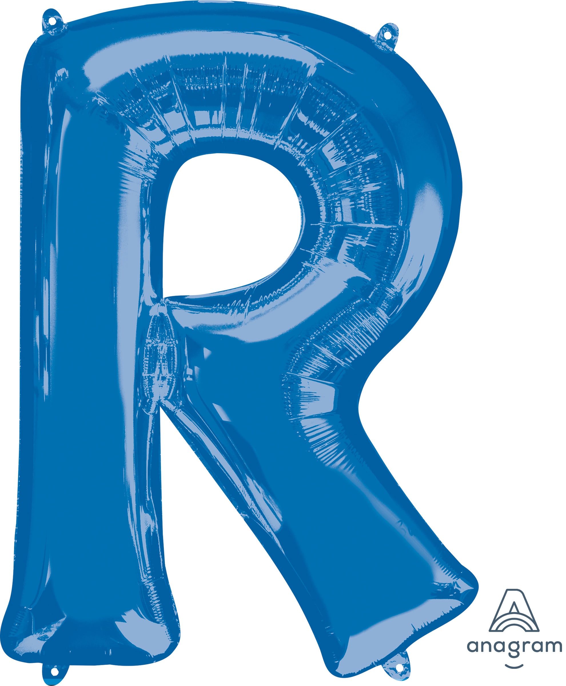 Buy 34" Blue Letter R balloons for only 3.15 USD by Anagram - Balloons ...