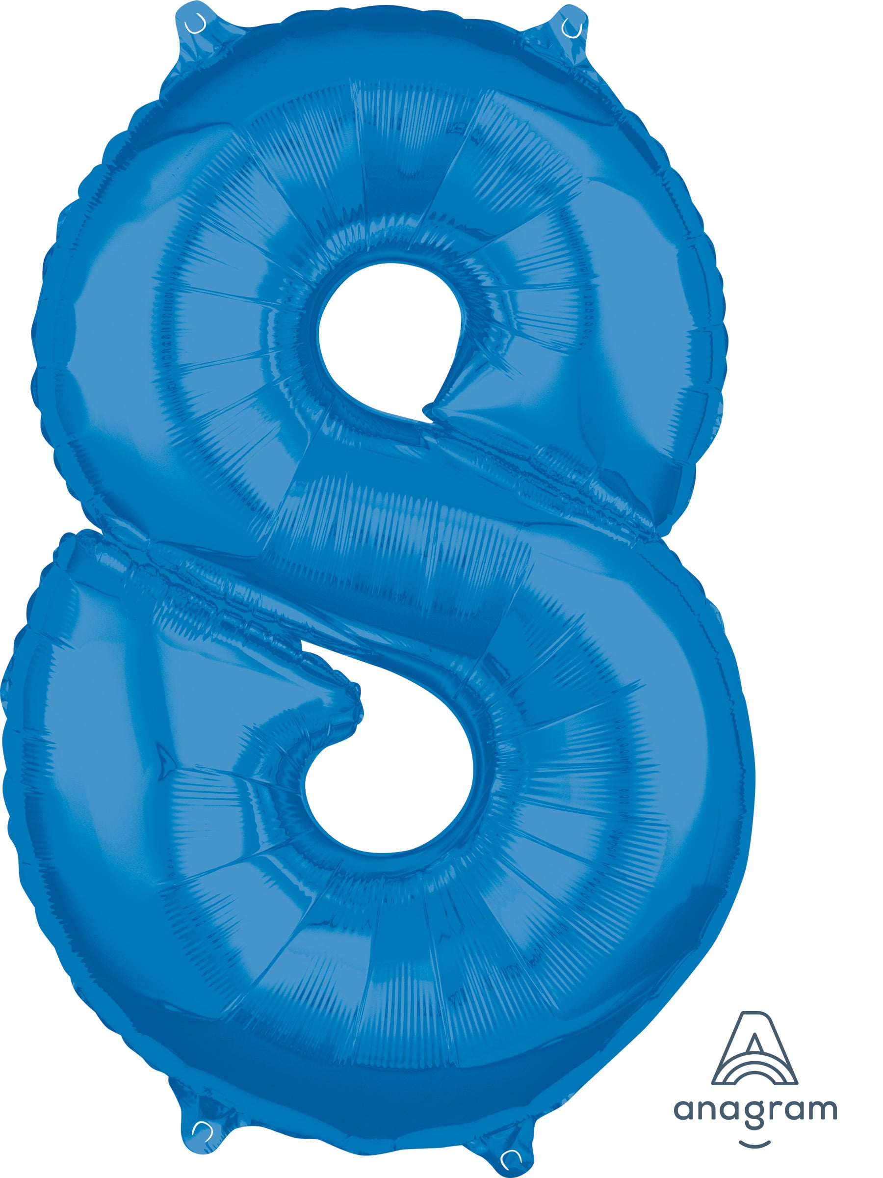 Buy 26" Blue Number 8 balloons for only 3.13 USD by Anagram - Balloons ...