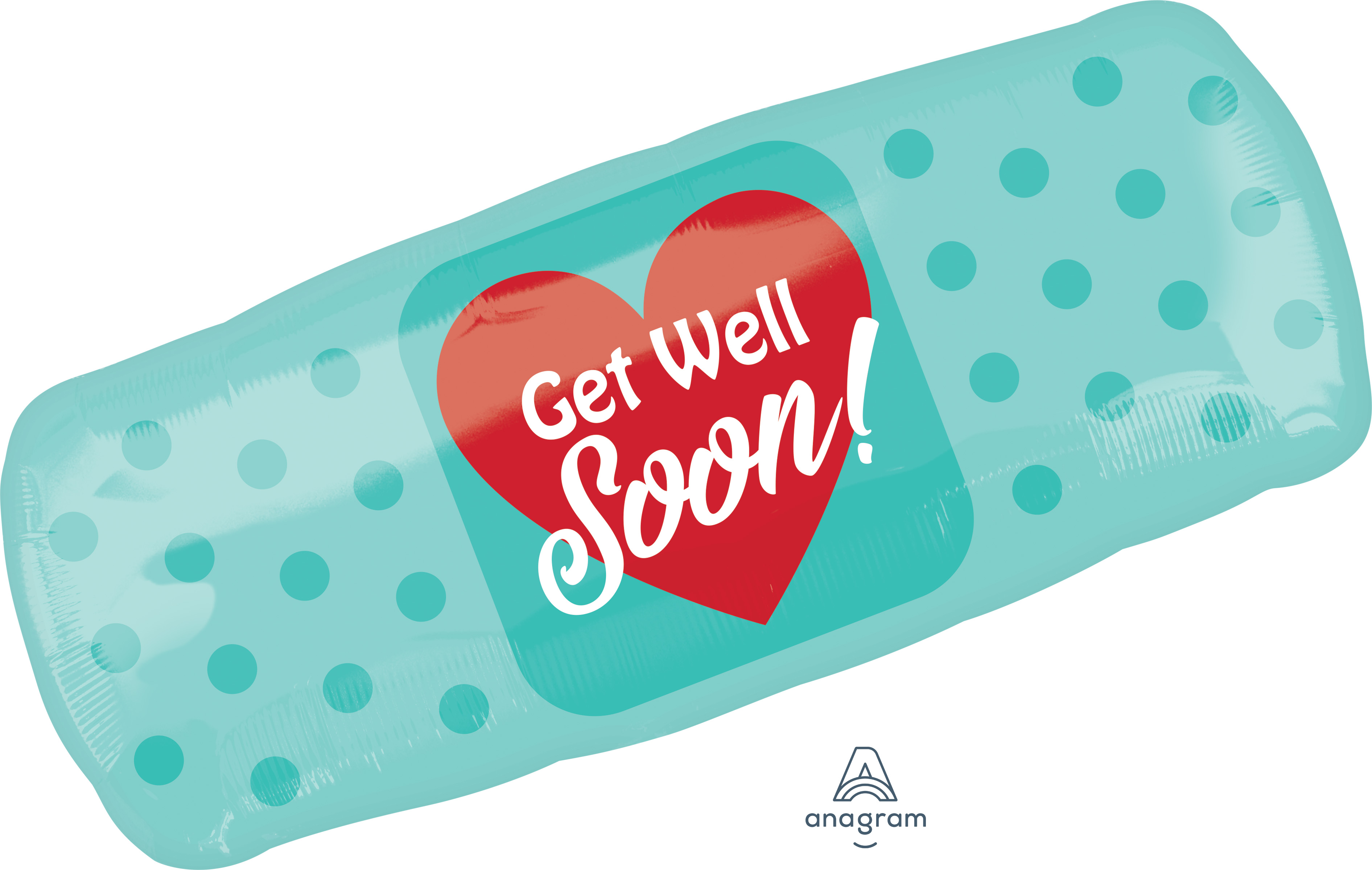 Buy SuperShape Get Well Soon Bandaid balloons for only 3.26 USD by ...