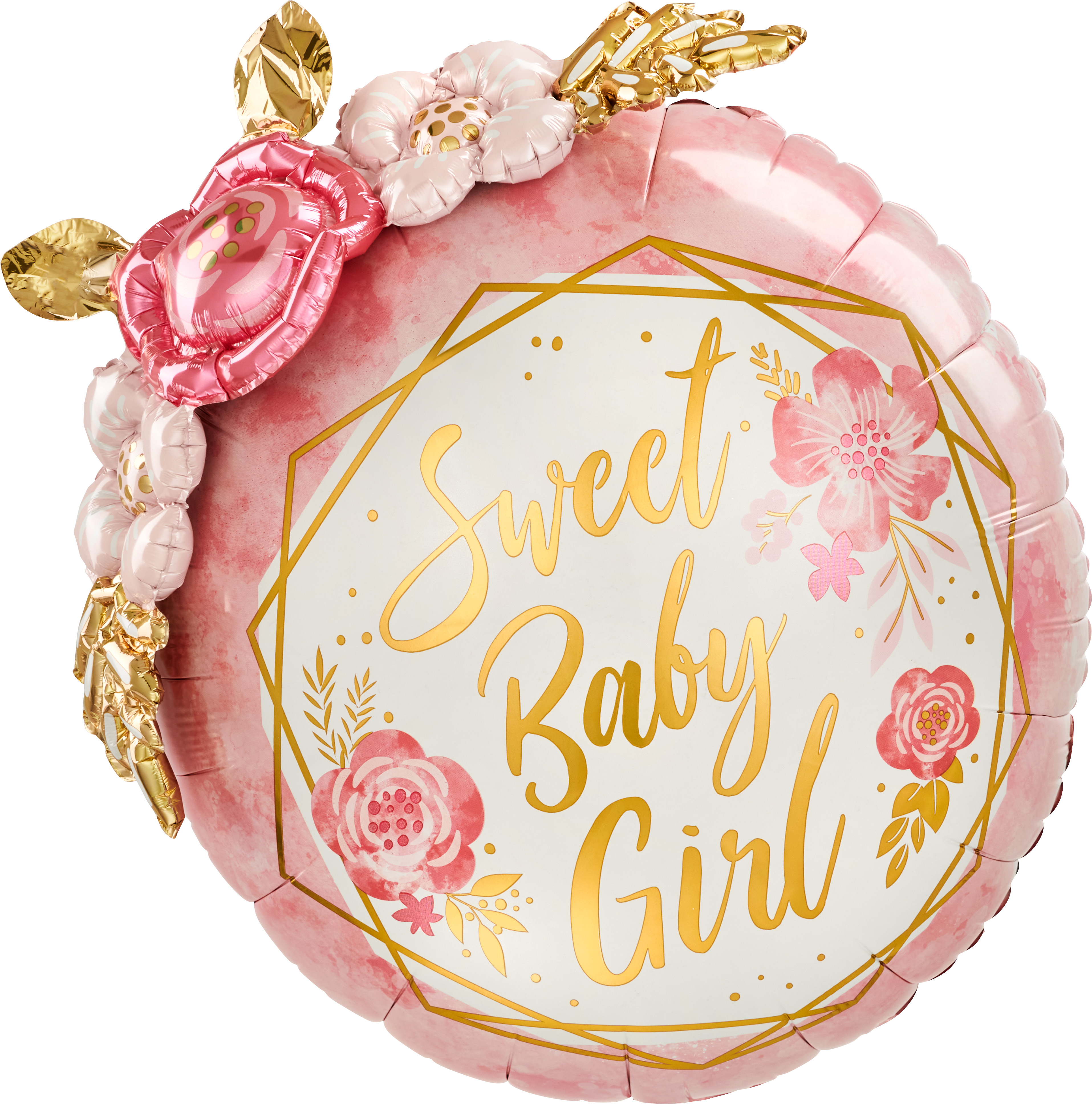 Buy Multi-Balloon Baby Floral Geo balloons for only 8.64 CAD by Anagram ...