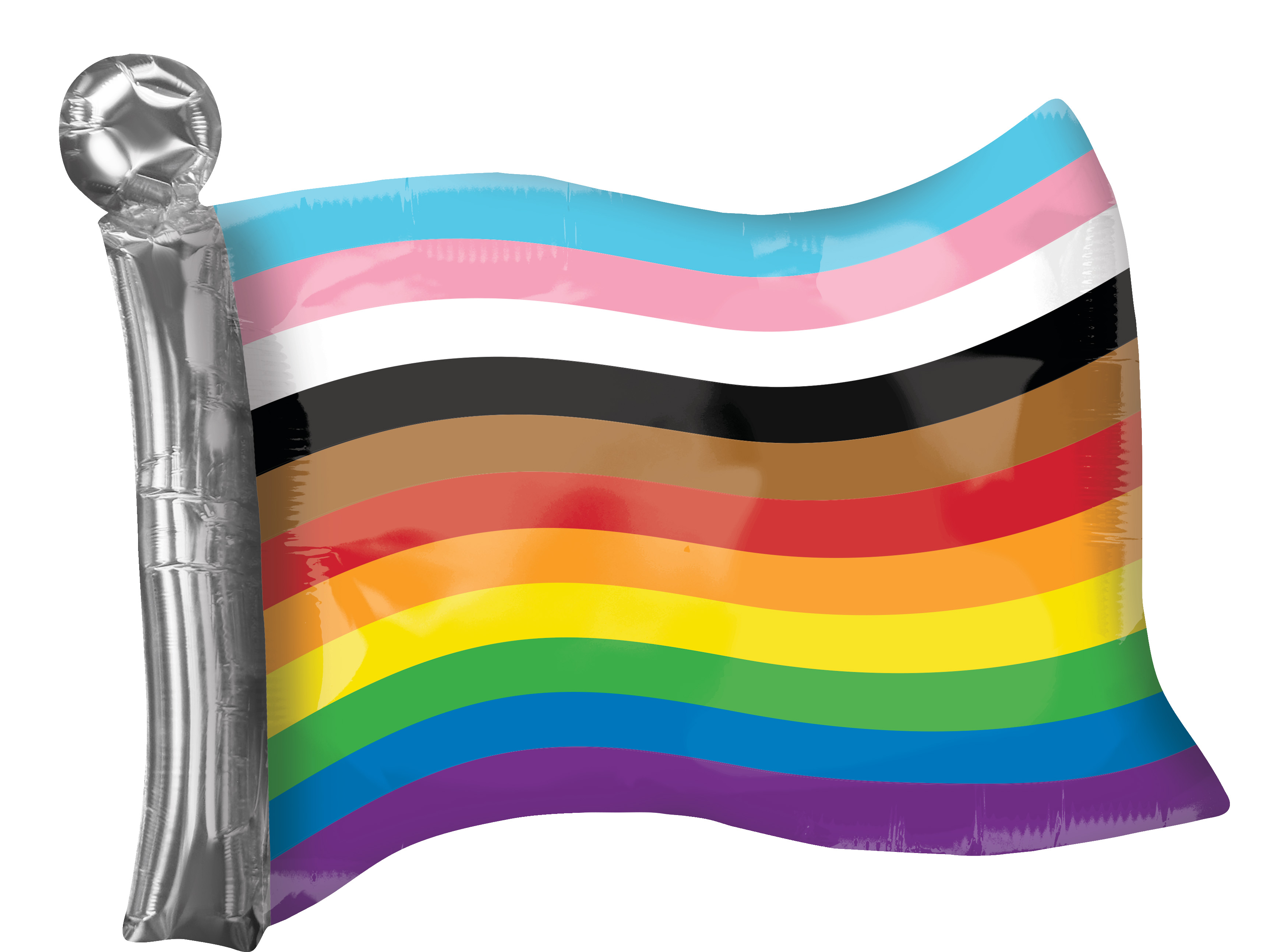 Buy SuperShape LGBTQ Rainbow Flag balloons for only 4.21 CAD by Anagram ...