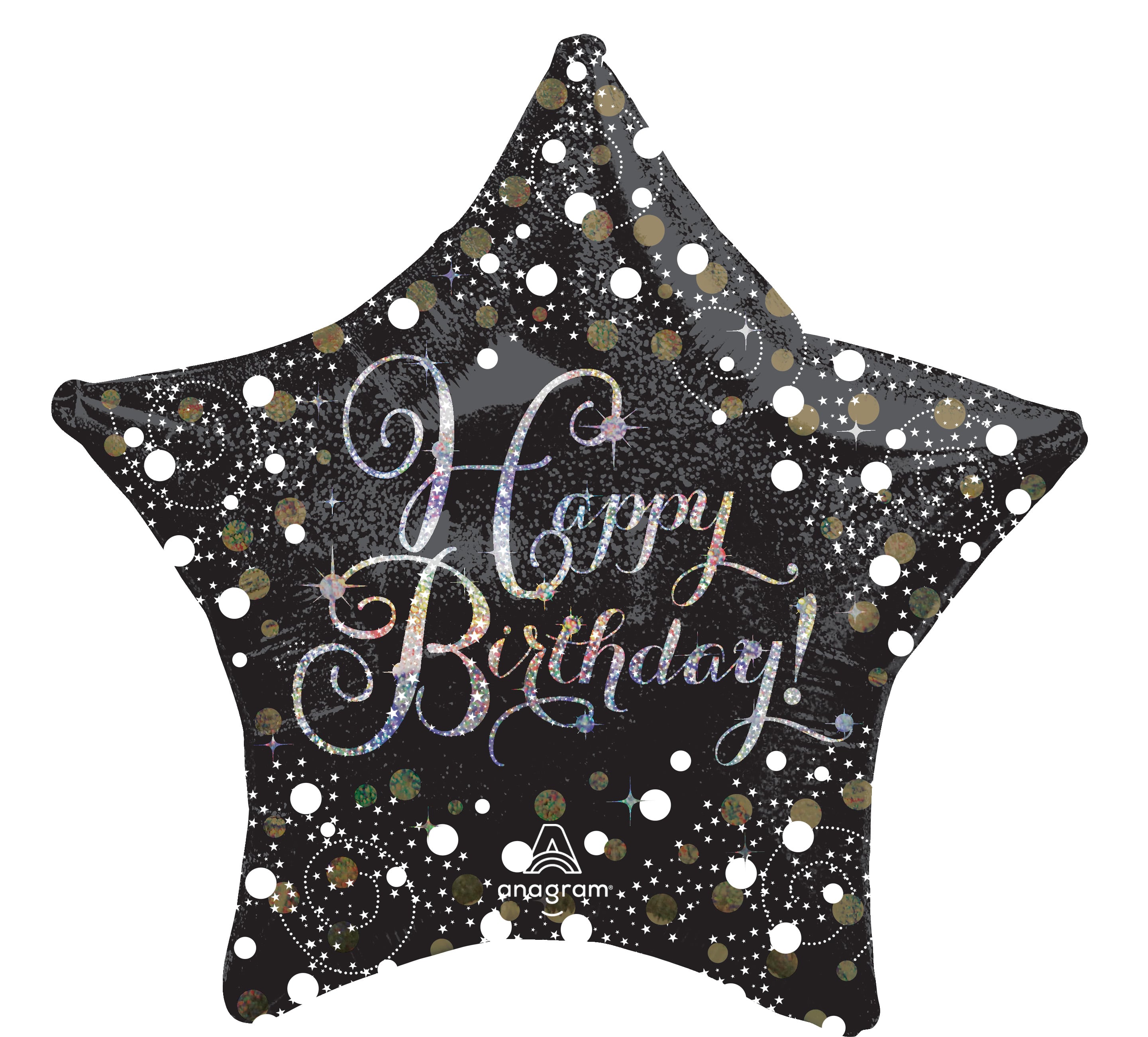 Buy Jumbo Sparkling Birthday balloons for only 4.98 USD by Anagram ...