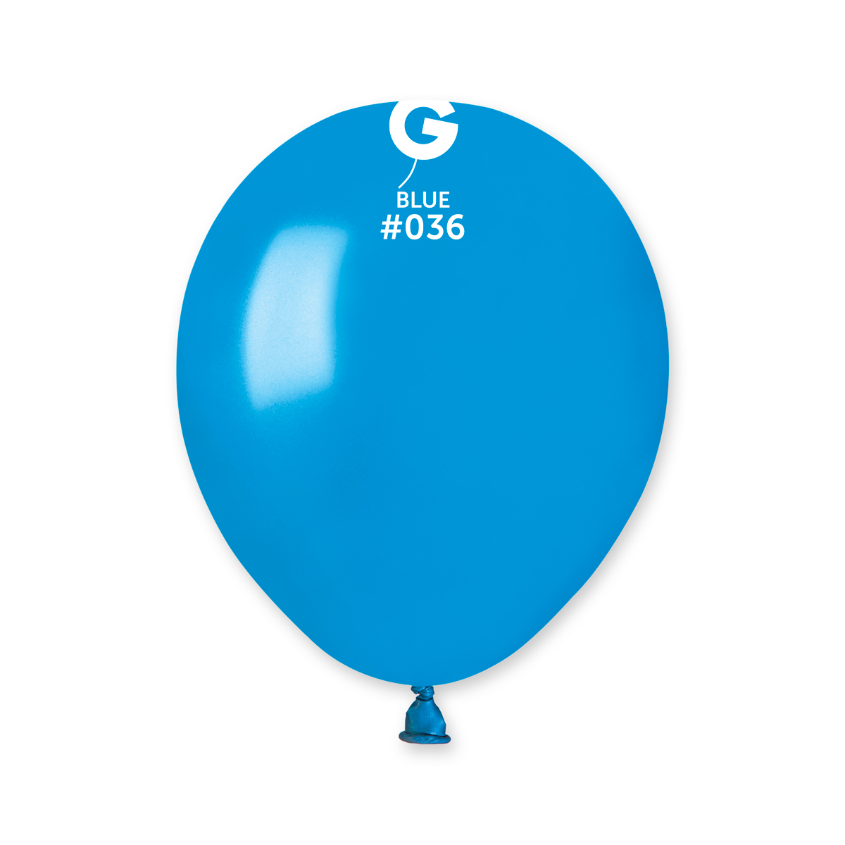 Buy 05" Metallic Blue Round (100pcs) Gemar ballons for only 4.34 USD by ...
