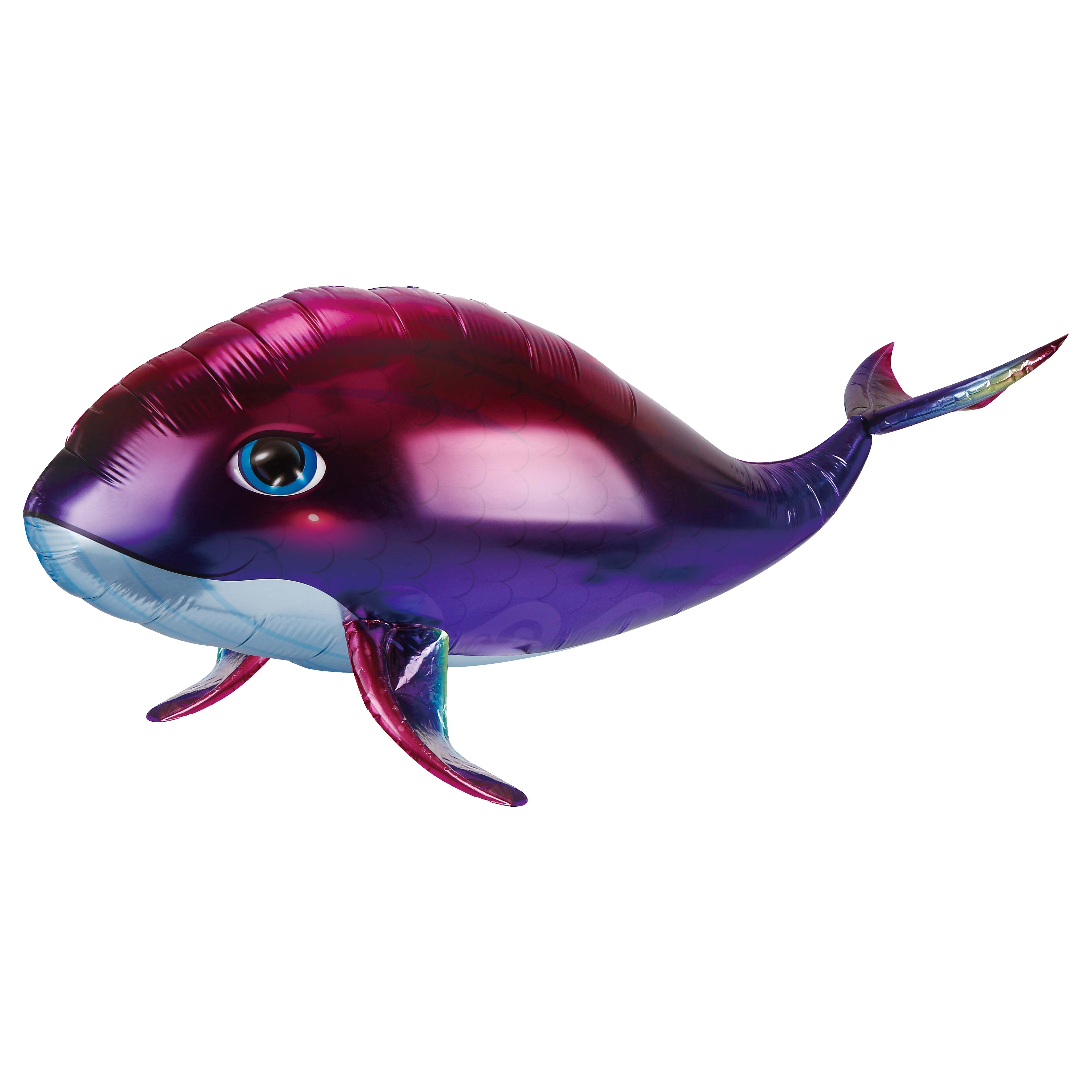Buy 3D Whale balloons for only 3.85 USD by Airise - Balloons Online