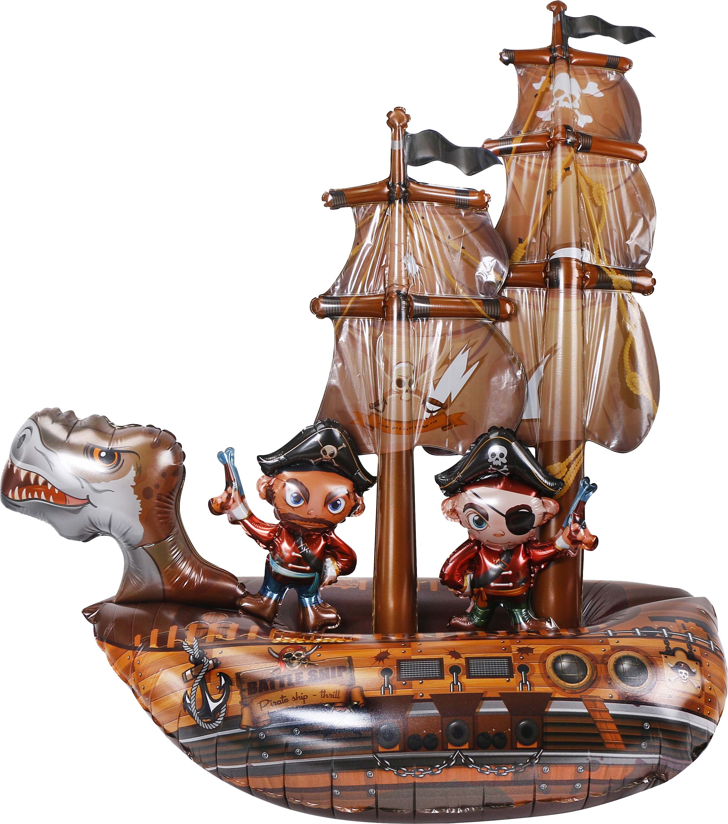Buy 36" Pirate Ship balloons for only 3.08 USD by Airise - Balloons Online